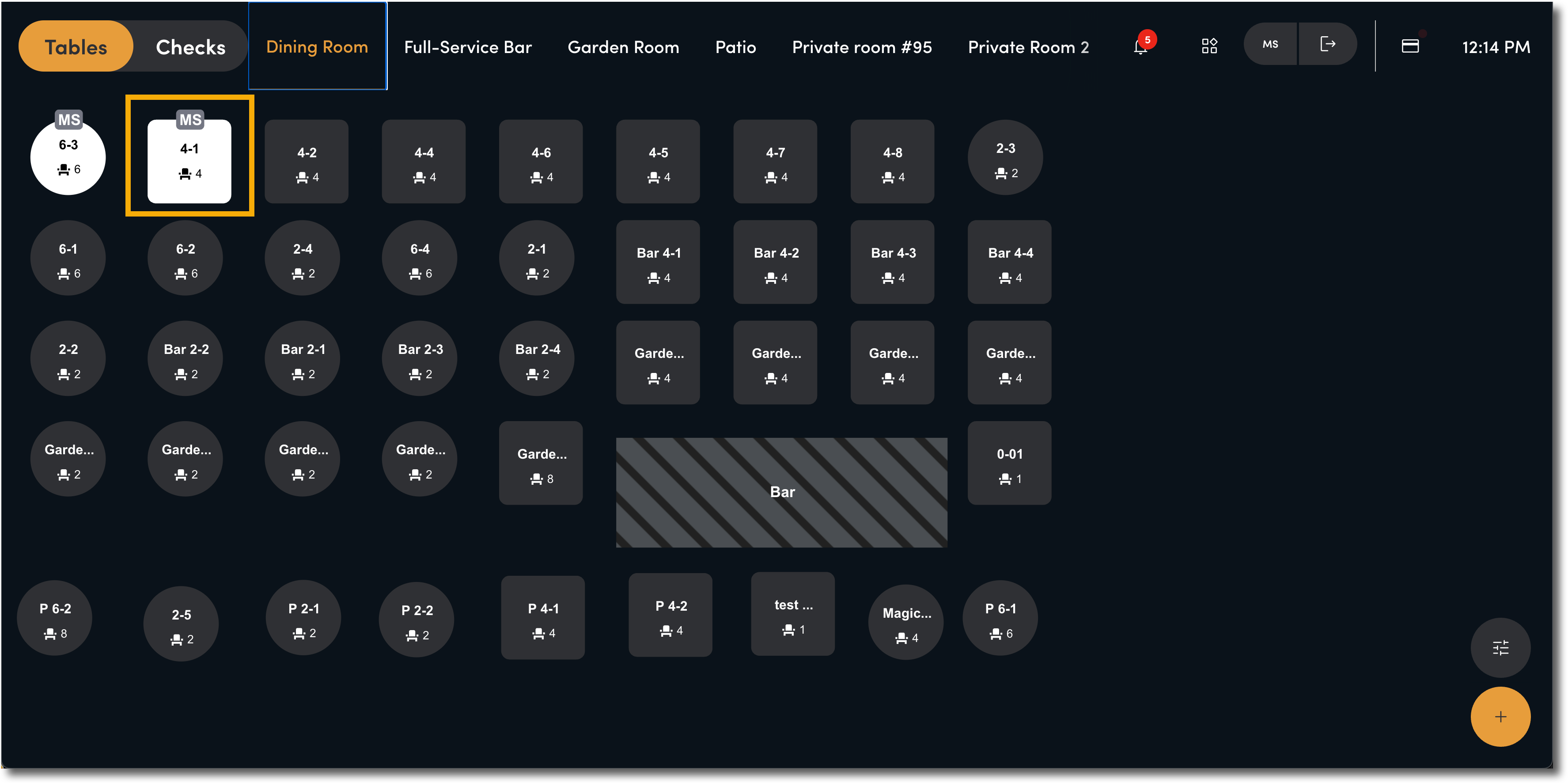 How to View Check Activity on the POS – SALIDO