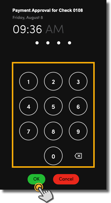 How to Perform a Manager Approval on the Handheld POS – SALIDO